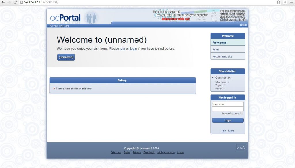 ocPortal on Cloud ( AWS / Azure / Google Cloud)