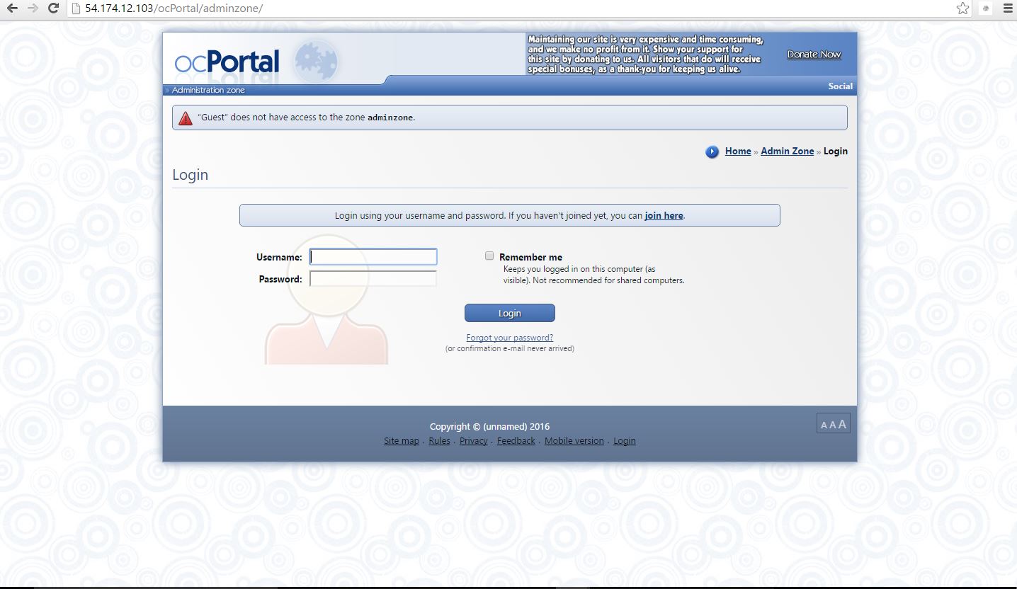 ocPortal on Cloud ( AWS / Azure / Google Cloud)