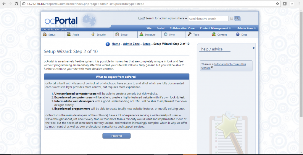 ocPortal on Cloud ( AWS / Azure / Google Cloud)