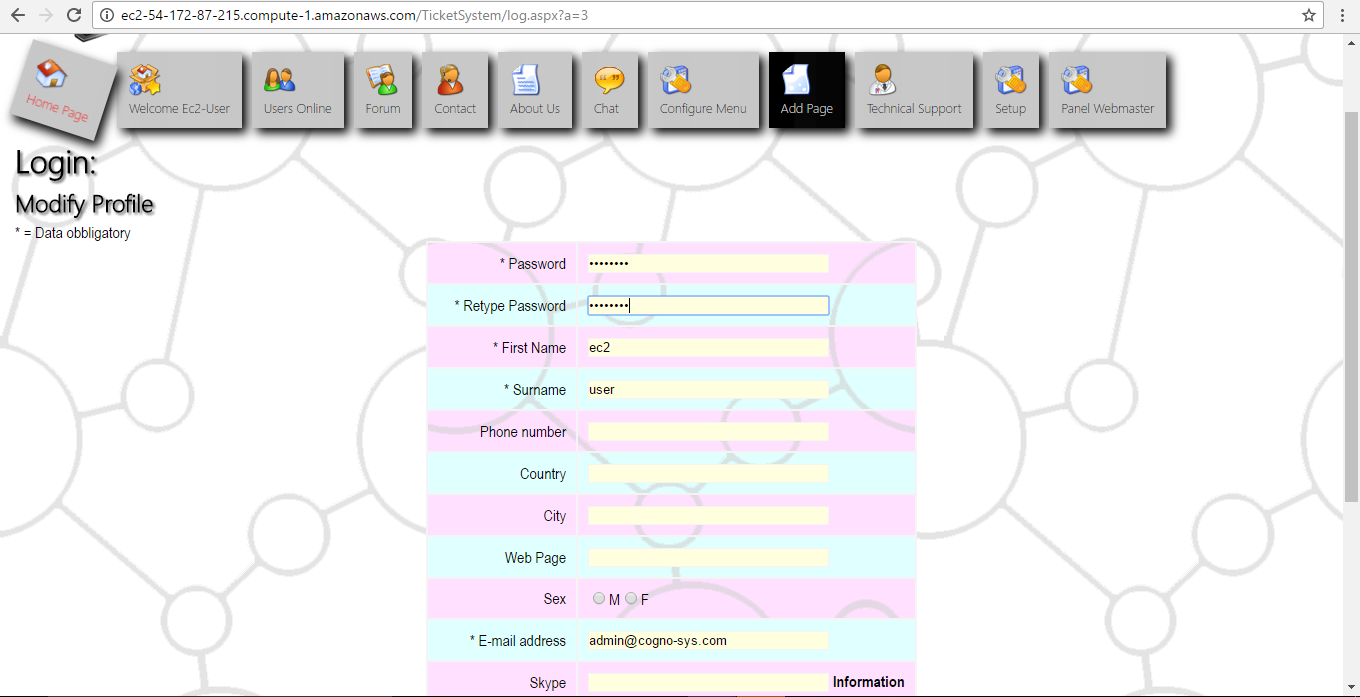 Ticket System on Cloud ( AWS / Azure)