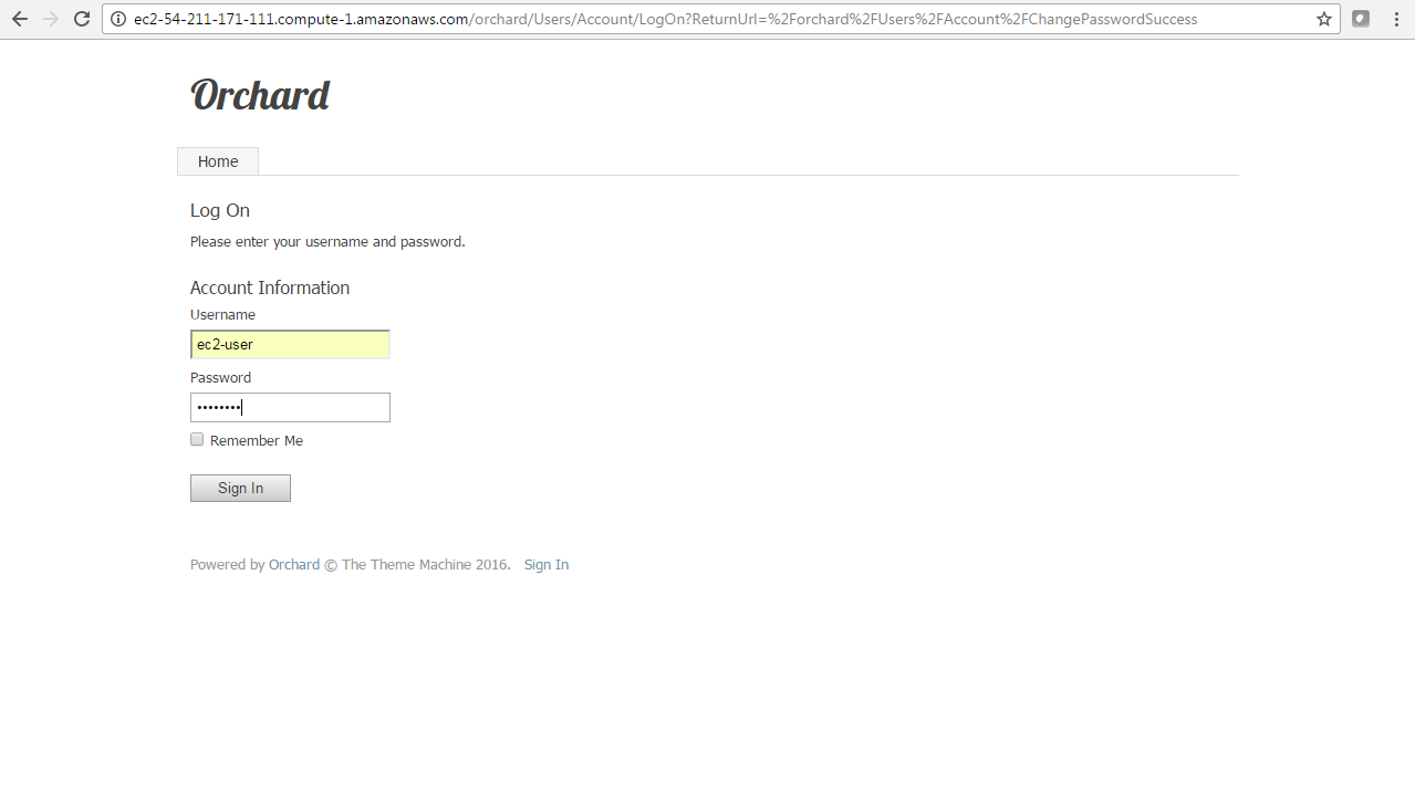 Orchard CMS on Cloud ( AWS / Azure / Google Cloud)