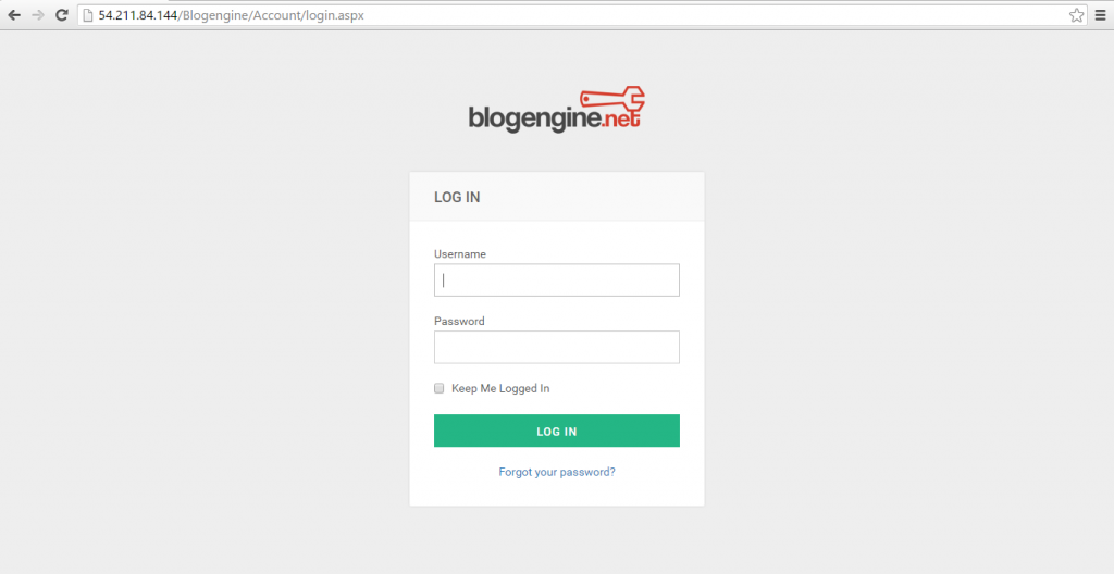 BLOG ENGINE.NET : ADMINISTRATOR PANEL | Secure Any Cloud