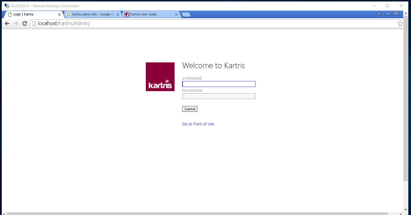 Kartris in Cognosys with Azure and AWS on Cloud