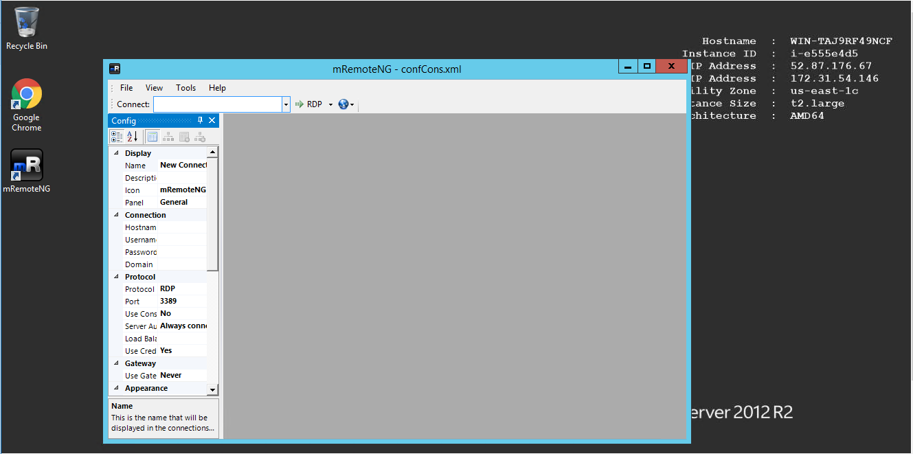 mRemote in Cognosys with Azure and AWS on Cloud