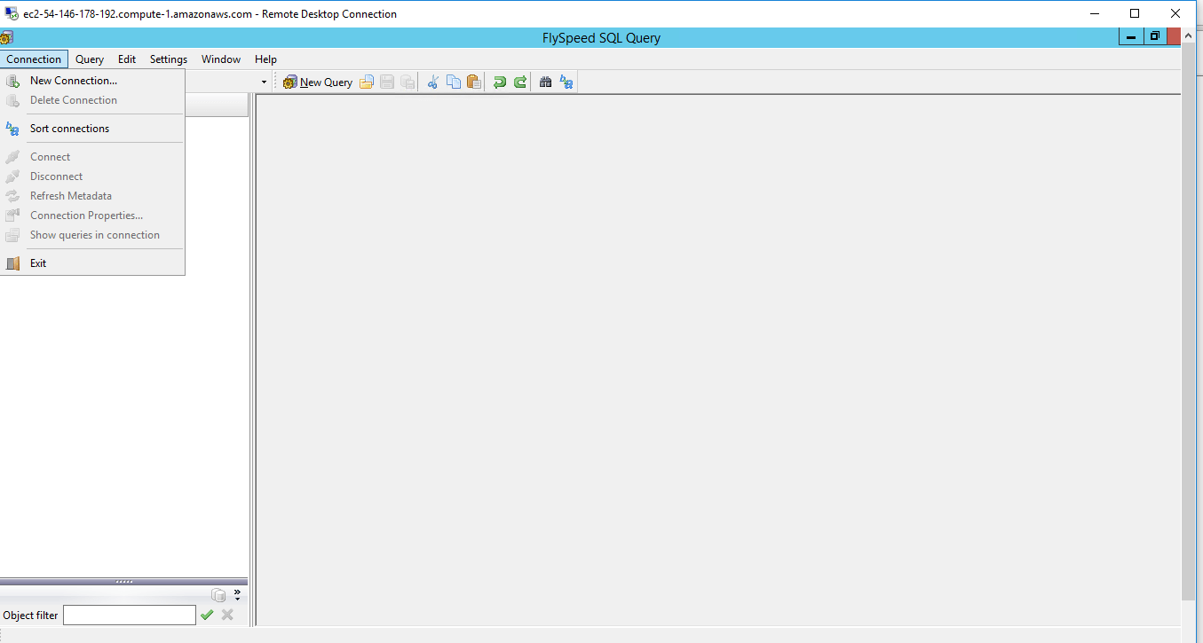 FlySpeed SQL Query on Cloud ( AWS/Azure/Google Cloud )
