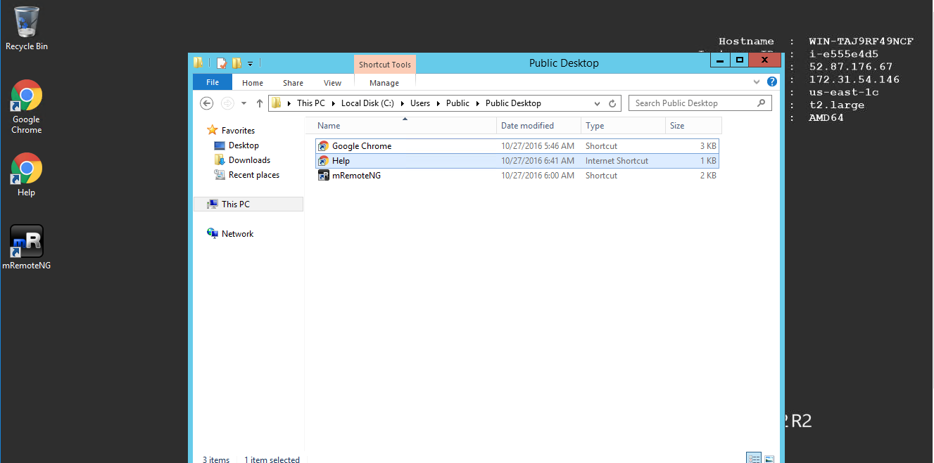 mRemote in Cognosys with Azure and AWS on Cloud