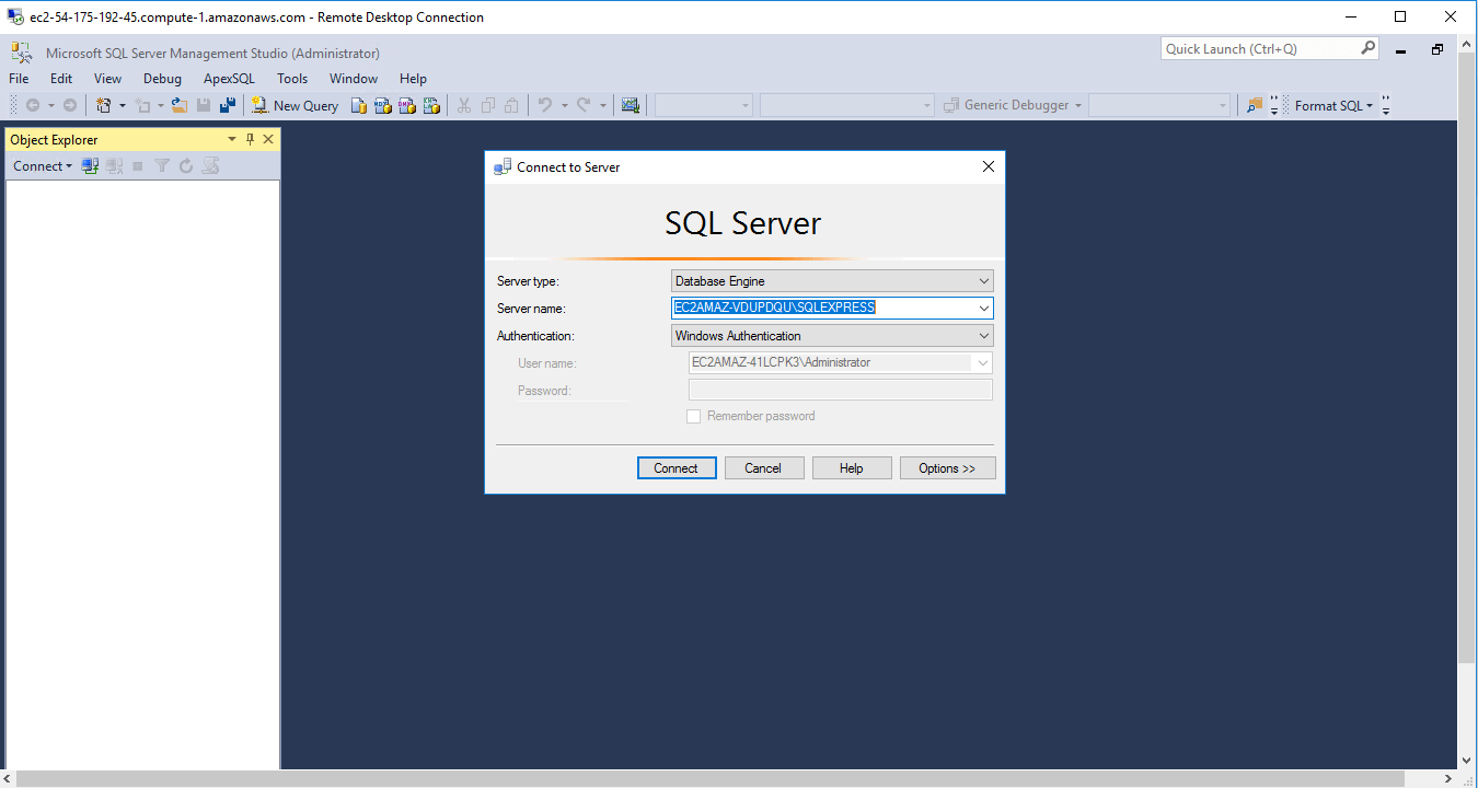 ApexSQL Refactor on cloud( AWS/Azure/Google Cloud )