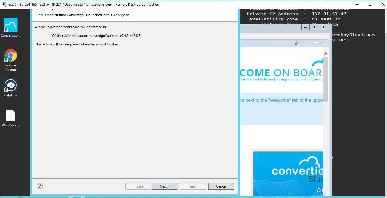 Convertigo on Cloud( AWS/Azure/Google Cloud )
