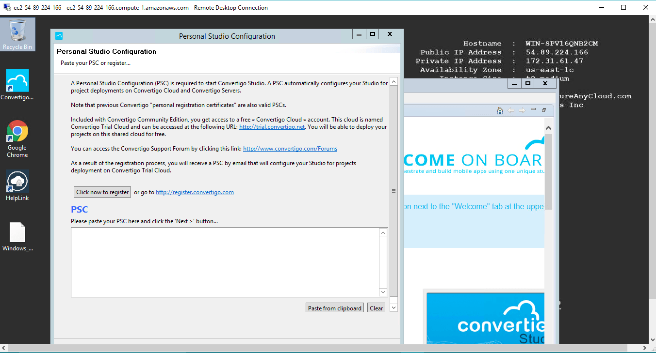 Convertigo on Cloud( AWS/Azure/Google Cloud )