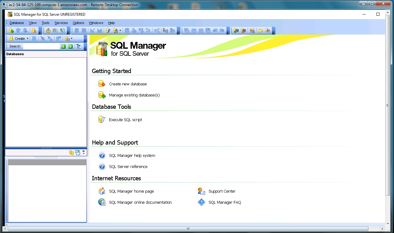 EMS SQL Manager for SQL Server on Cloud( AWS/Azure/Google Cloud )