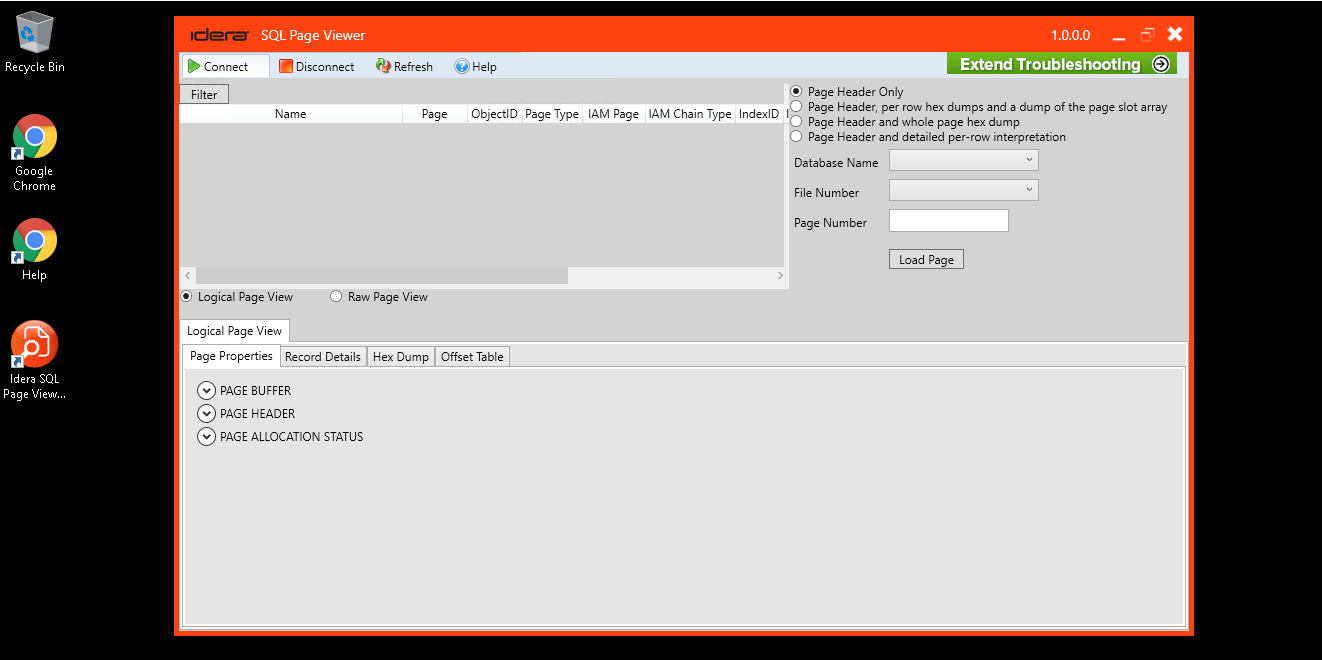 SQL Page Viewer on cloud
