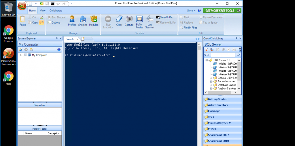 PowerShell Plus on cloud with Azure and AWS in Cognosys