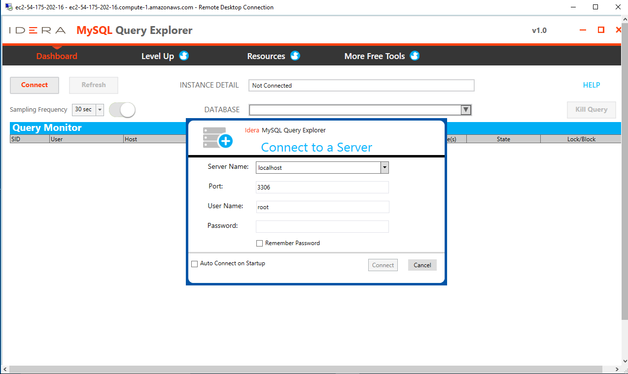 MySQL Query Explorer on cloud | Secure Any Cloud