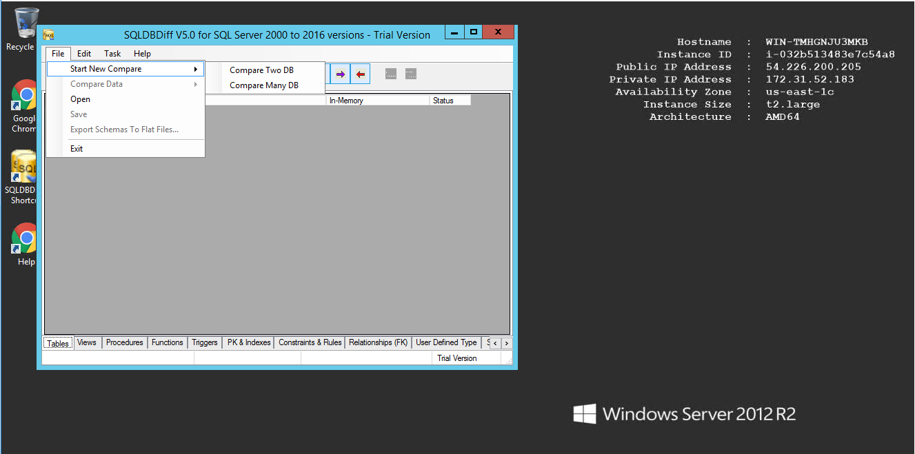 SQLDBDiff on cloud | Secure Any Cloud