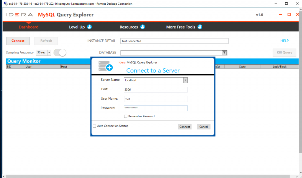 MySQL Query Explorer on cloud | Secure Any Cloud