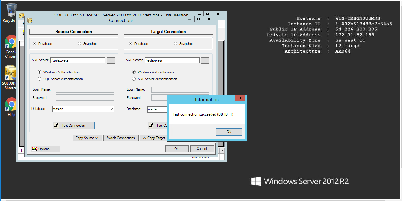SQLDBDiff on cloud | Secure Any Cloud