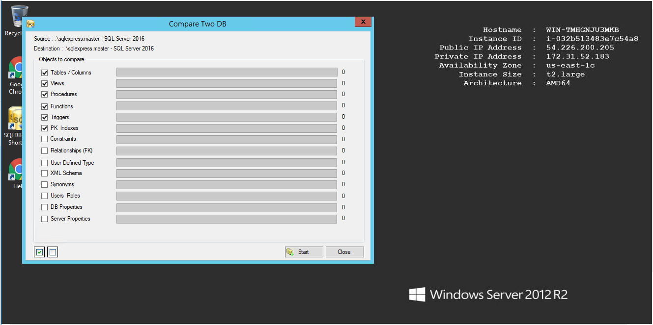SQLDBDiff on cloud | Secure Any Cloud