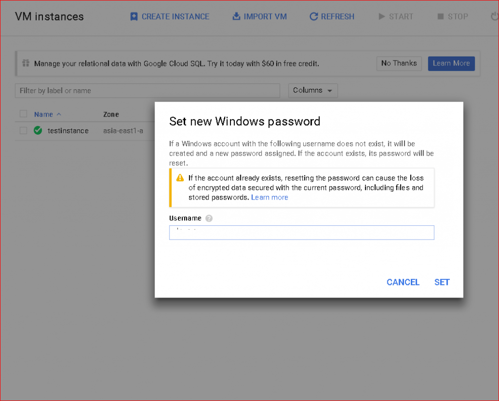 Google Cloud : Connect using RDP to Windows Instance on GCP | Secure Any Cloud